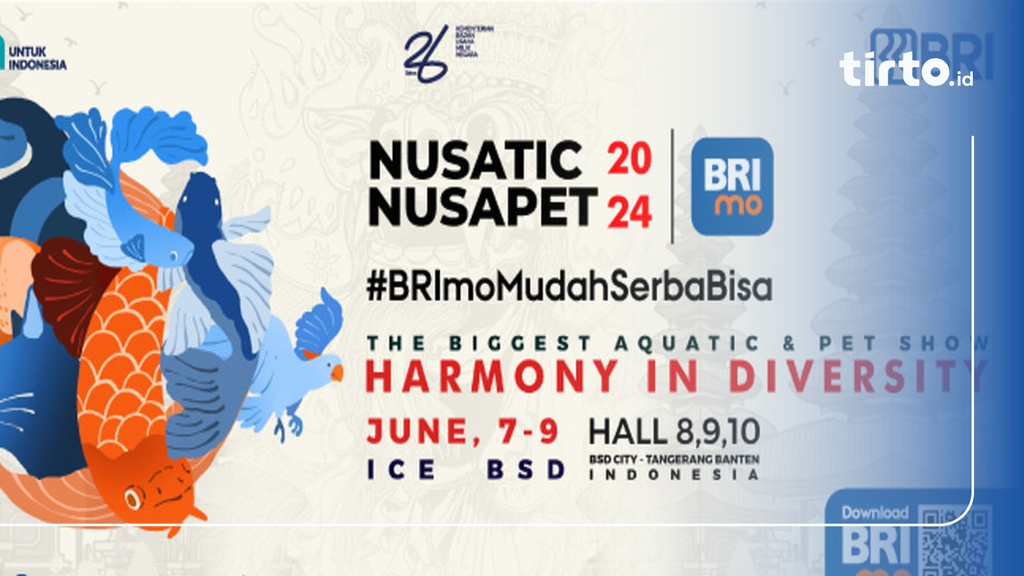 Jadi Partner Nusatic Nusapet 2024, BRImo Beri Banyak Penawaran