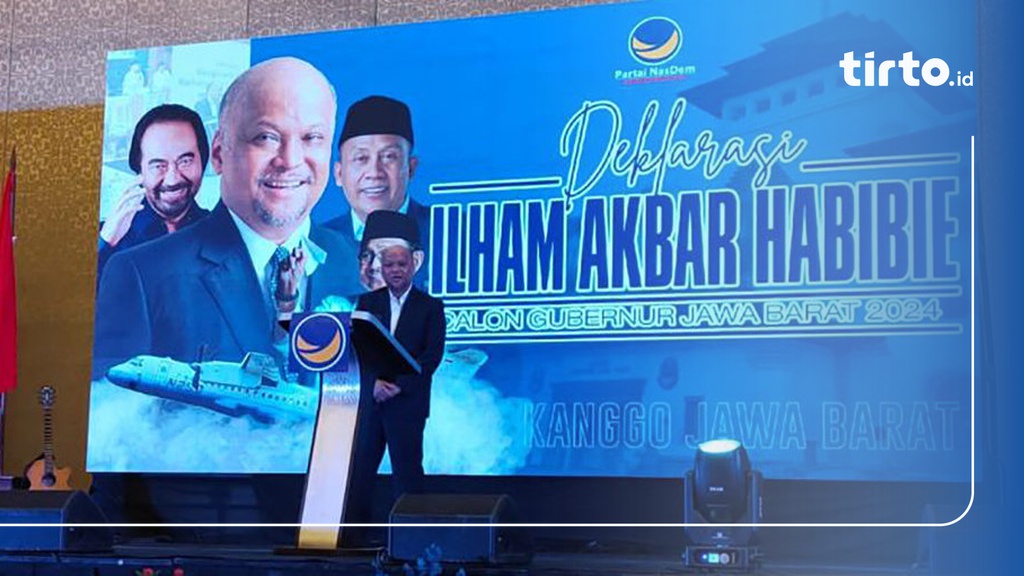 Maju di Pilkada Jabar, Ilham Habibie Singgung Sejarah Keluarga