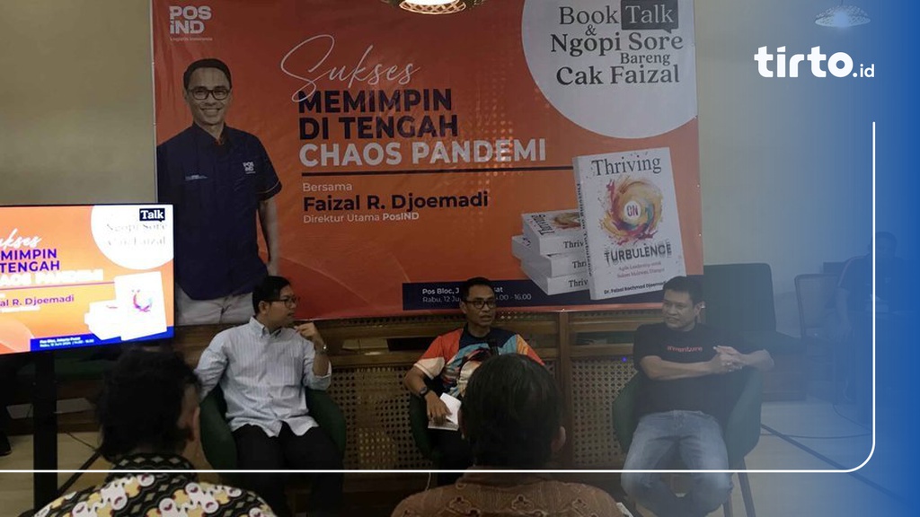 Kisah Dirut Pos Indonesia Faizal Rochmad Lewati Krisis Ganda