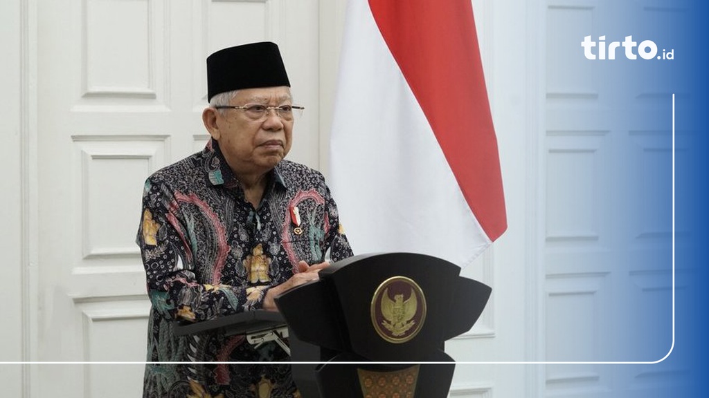 Ma'ruf Amin: Ekonomi Indonesia Lebih Baik dari Inggris & Jepang