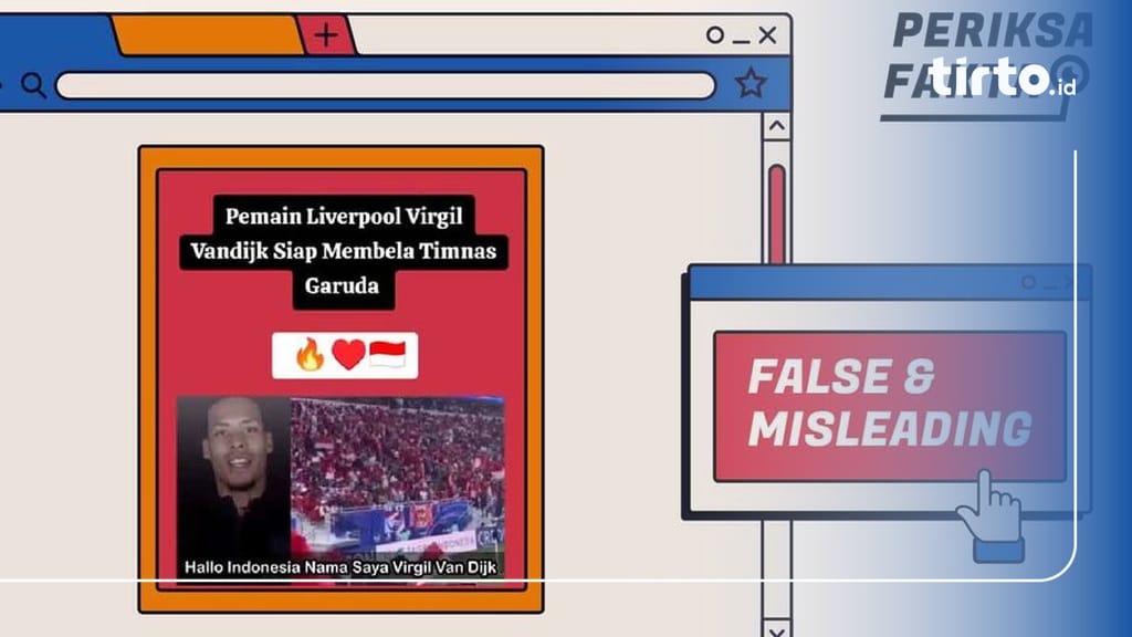 Salah, PSSI Naturalisasi Bek Timnas Belanda Virgil Van Dijk