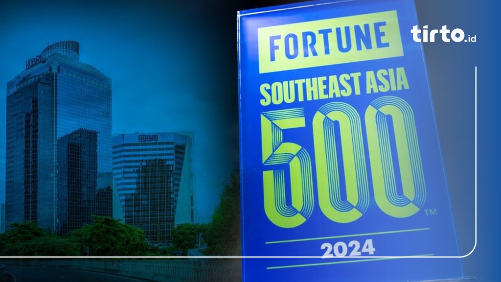 BRI Raih Peringkat 1 di Indonesia & 4 Fortune Southeast Asia 500