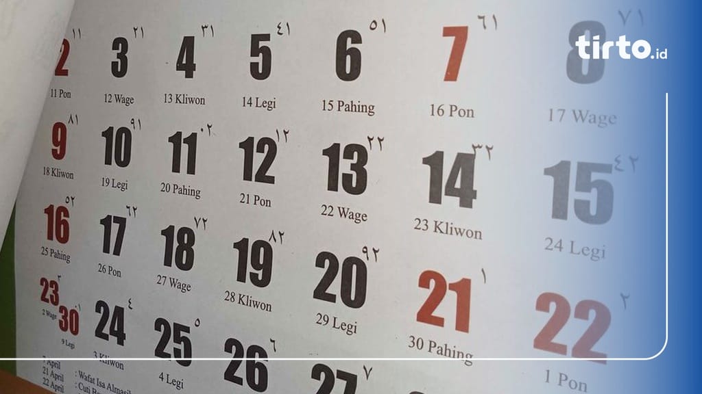 Kalender Jawa Februari 2026 Lengkap dengan Weton & Wuku
