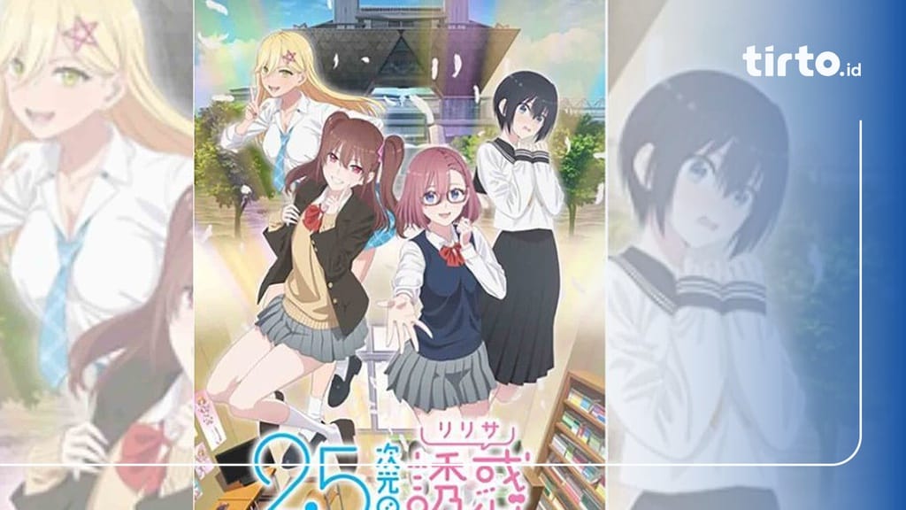 Nonton 2.5-jigen no Ririsa Episode 2 Sub Indo & Spoiler Lengkap