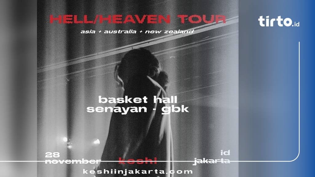 Link Tiket Konser Keshi di Jakarta 2025 dan Daftar Harganya