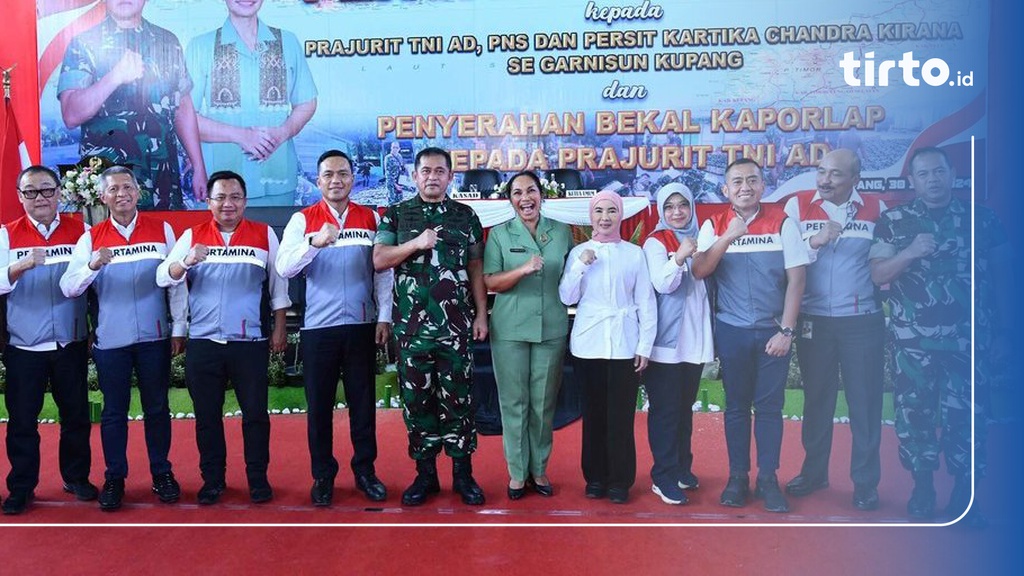 Sinergi Pertamina dan TNI AD Salurkan Bantuan ke Warga Kupang