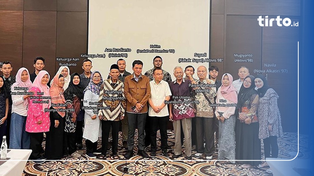 Elite Gerindra Temui Keluarga Korban HAM 98, Ada Apa?