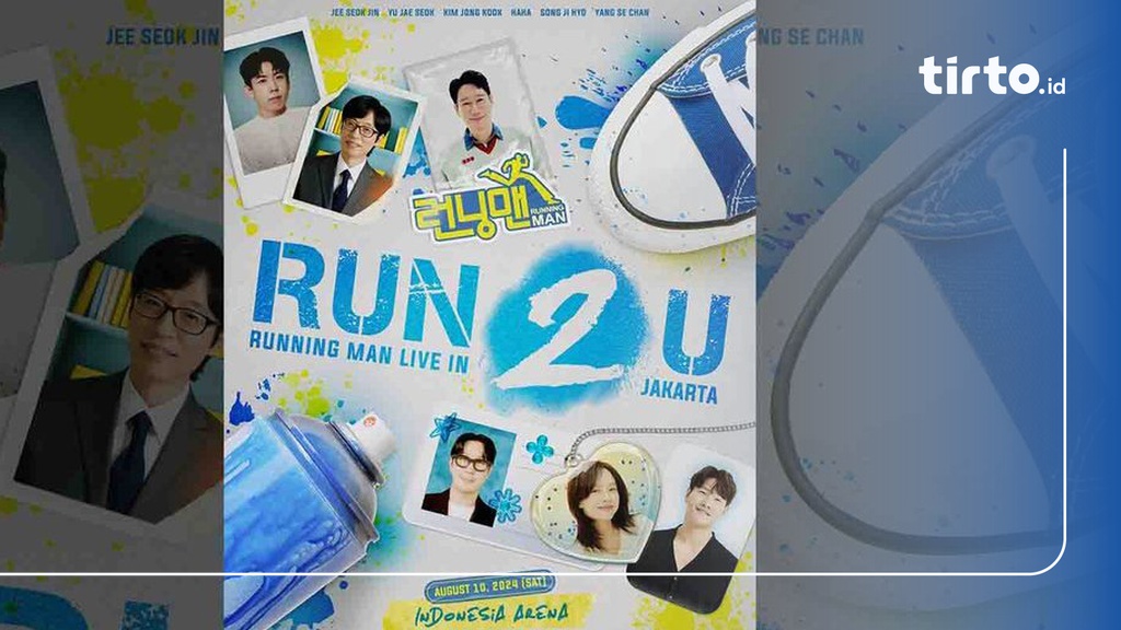 Rundown Running Man Run 2 U Jakarta 2024 dan Lokasinya