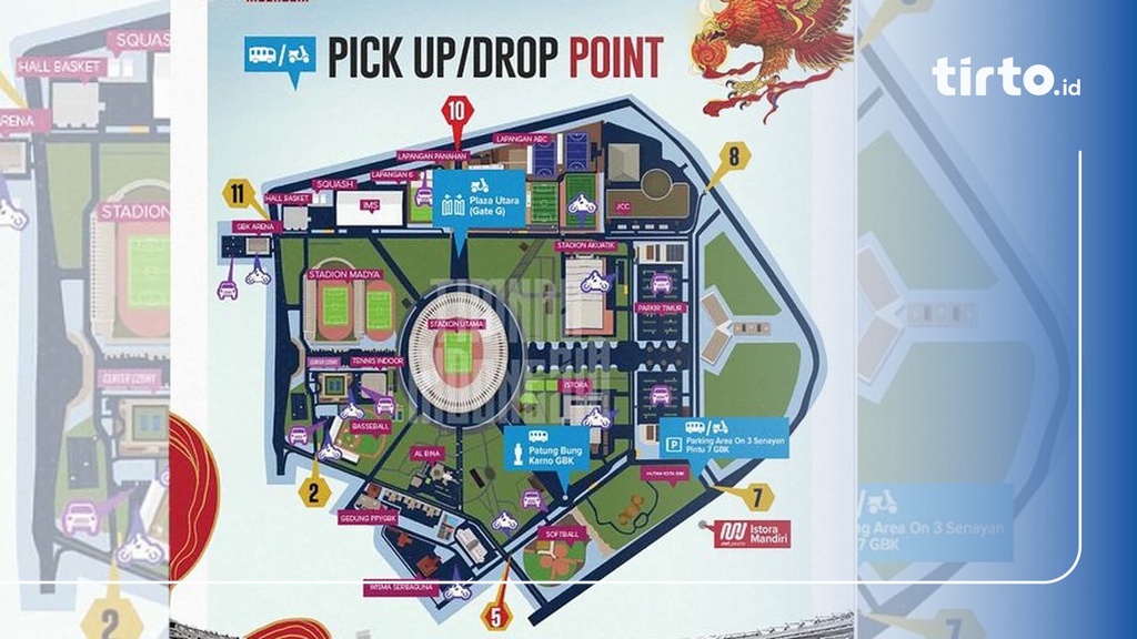 Denah Stadion GBK untuk Nonton Timnas VS Jepang dan Info Gate