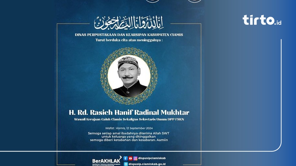 Sosok Rasich Hanif yang Wafat Saat Rumah & Restorannya Disita