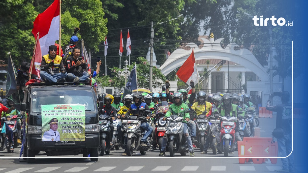 Titik Lokasi Demo Ojol Hari Ini dari Kemenhub hingga Istana
