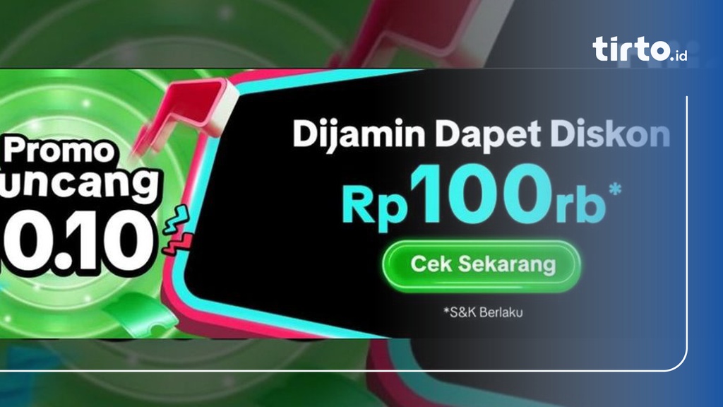 War Diskon Promo 10.10 Tokopedia: Kejar Diskon Tiap Jam 2 Siang