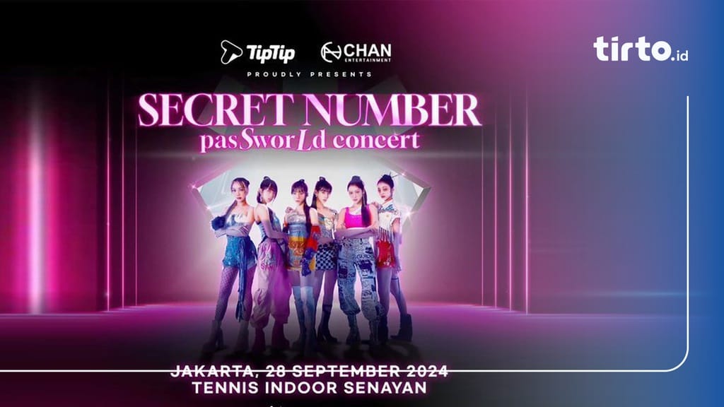 Rundown Konser Secret Number Jakarta 2024 & Info Jam Open Gate