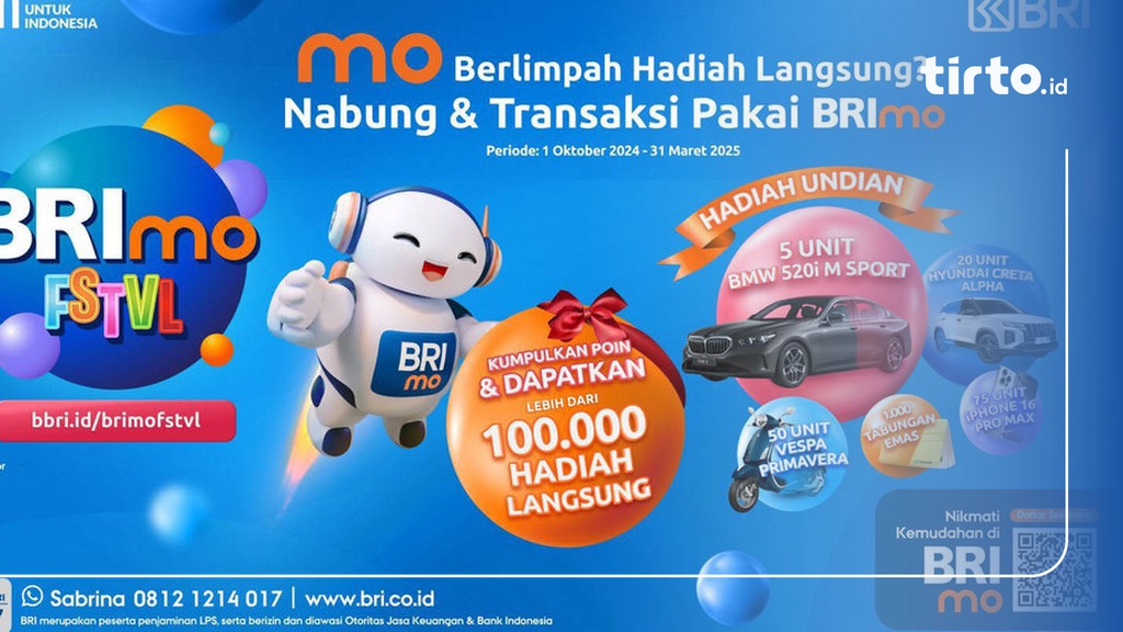 BRImo FSTVL Hadir Kembali untuk Pengguna Setia Super Apps BRImo