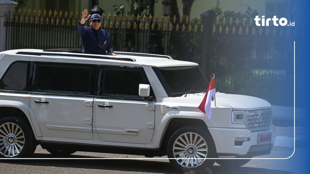 Penjelasan Pindad soal Mobil Garuda Limousine Prabowo Bocor
