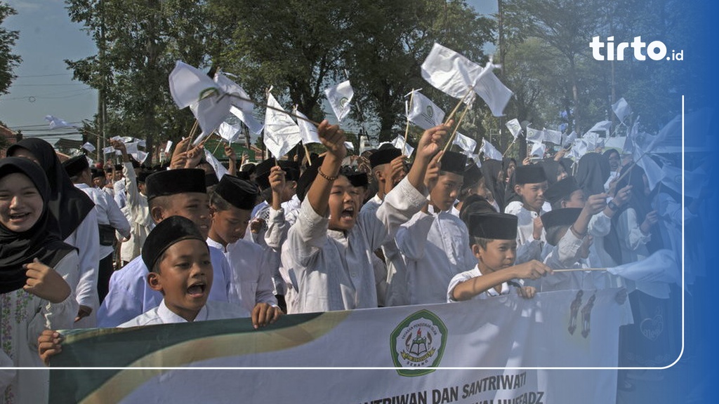 Link Contoh Gambar Mewarnai Hari Santri untuk Lomba