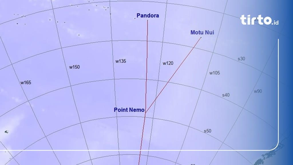 7 Fakta Unik tentang Poin Nemo, Tempat Terpencil di Dunia