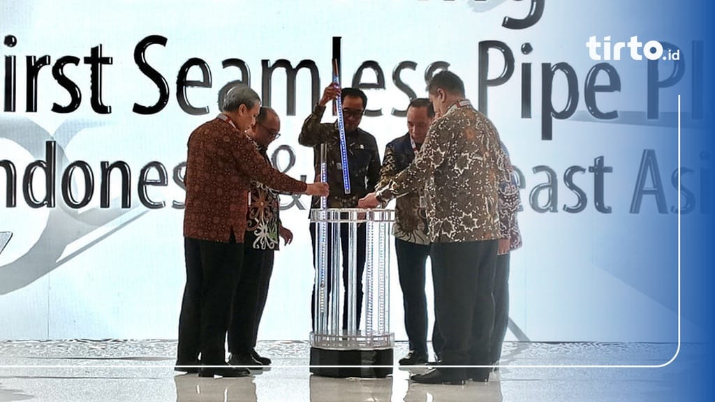 Pabrik Pipa Seamless Terbesar di Asia Tenggara Diresmikan