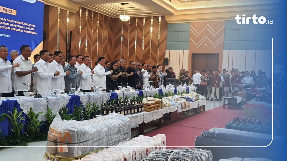 Budi Gunawan-Sri Mulyani Tindak Barang Ilegal Rp49 Miliar