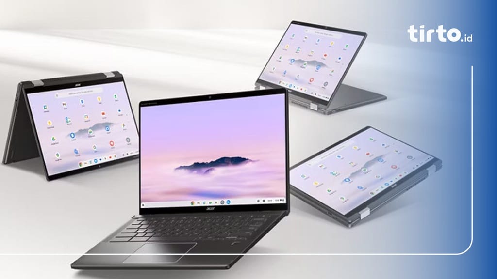 7 Merk Laptop Chromebook 2025, Harga, dan Spesifikasi