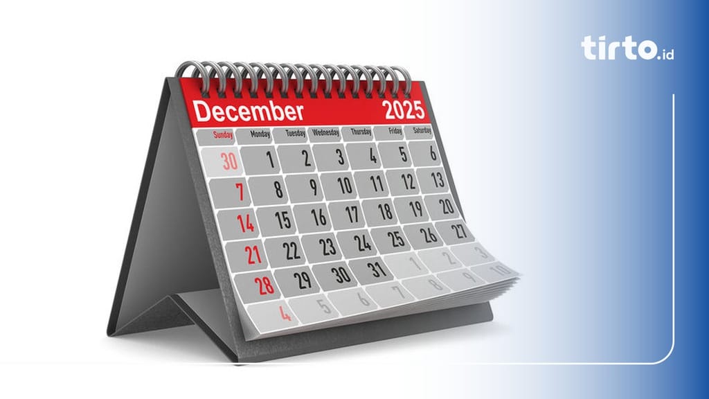 Kalender Desember 2025 Lengkap dengan Tanggal Merah
