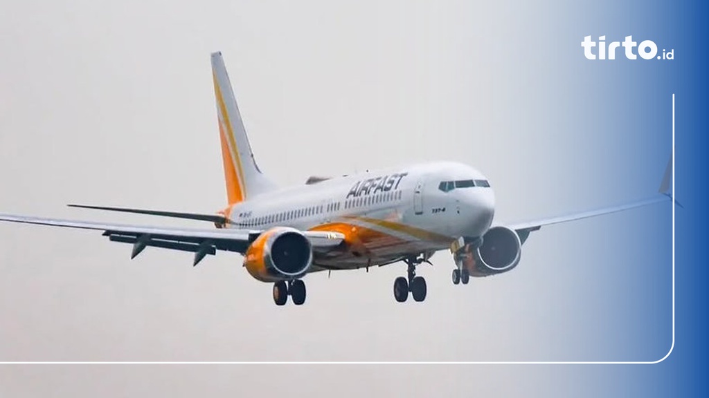 Pesawat Airfast Bermasalah Saat Mendarat, 7 Penumpang Dievakuasi