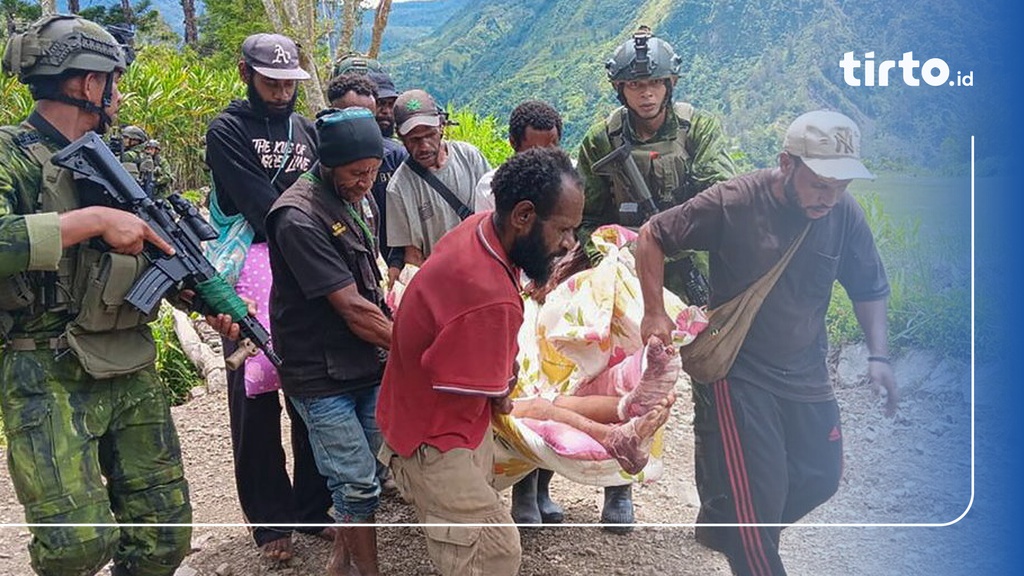 Satgas Damai Cartenz Lanjut Evakuasi Korban Penyerangan di Papua