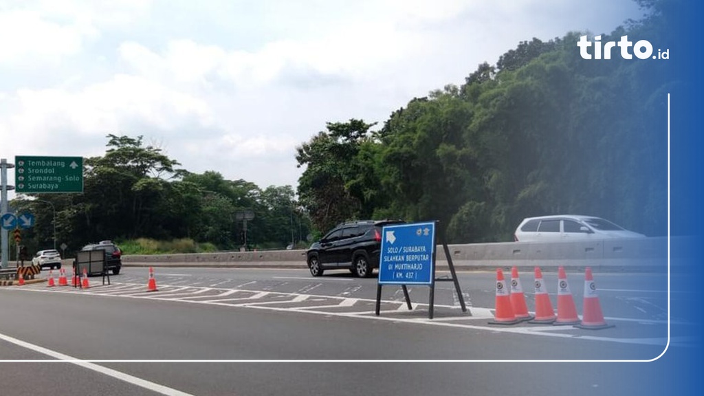 Arus Mudik Lancar, Skema One Way di GT Kalikangkung Disetop