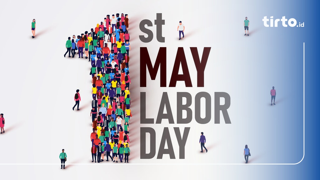 Contoh Banner & Pamflet Hari Buruh 2025, Cara Membuat, dan Link