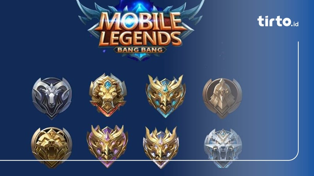 Rank ML Terendah sampai Tertinggi & Tugas 6 Role Mobile Legend