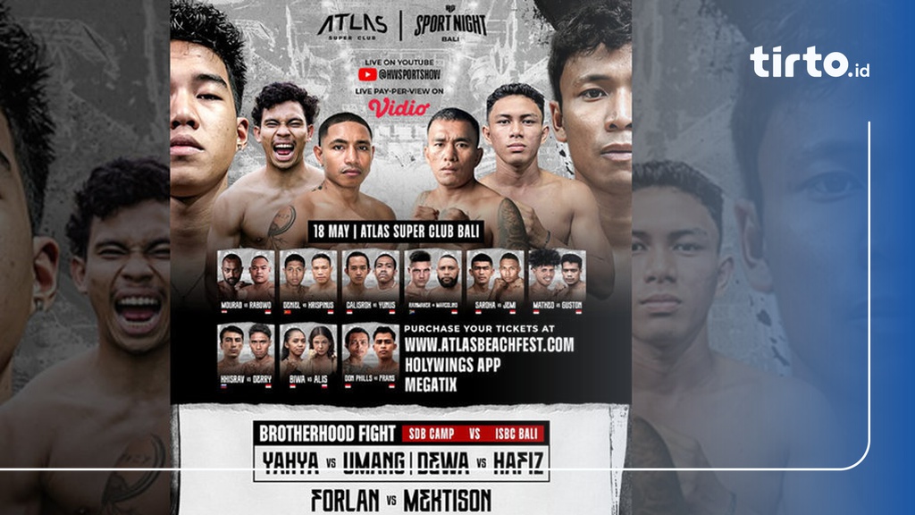 Live Streaming Tinju HW Sport Night Bali 2025 & Jam Tayang