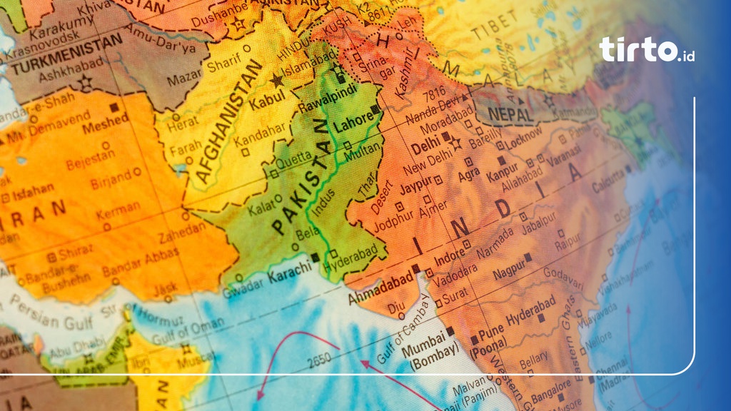 Peta India dan Pakistan, Wilayah Konflik, Serta Update Perang