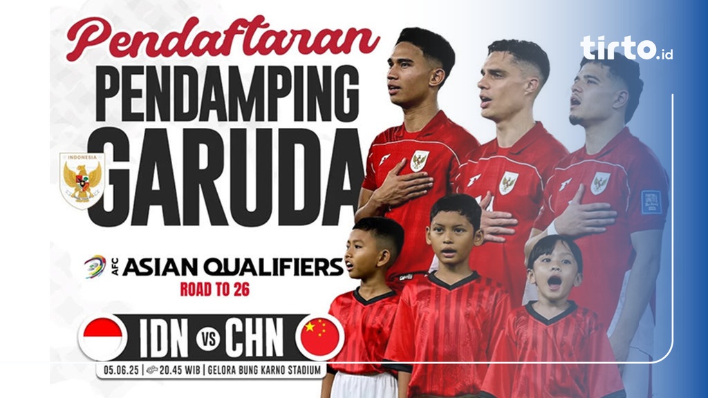 Cara Daftar Pendamping Timnas vs China WCQ, Syarat, Batas Akhir
