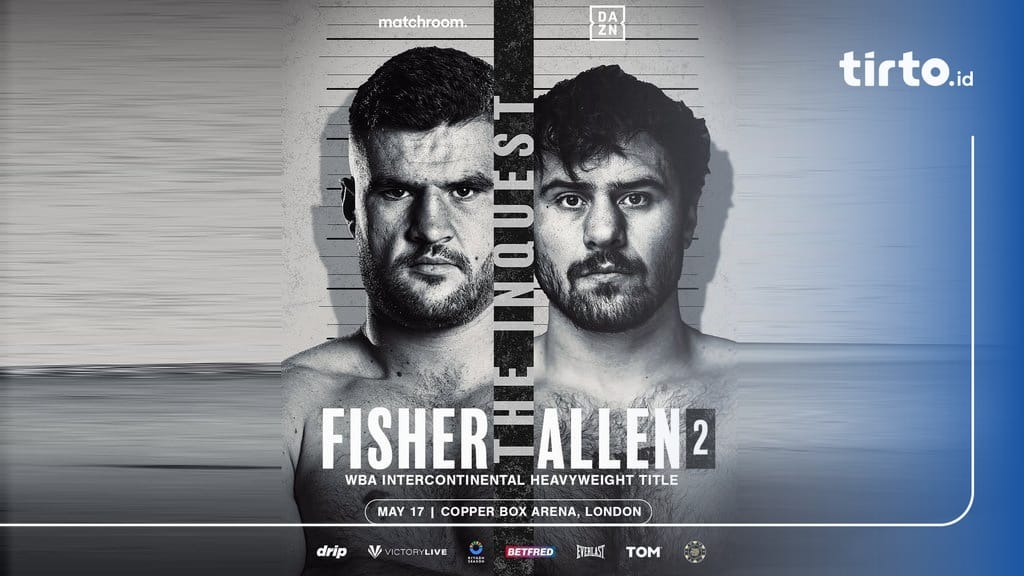 Jadwal Tinju Dunia 2025 Fisher vs Allen 2 Tayang Live di Mana?