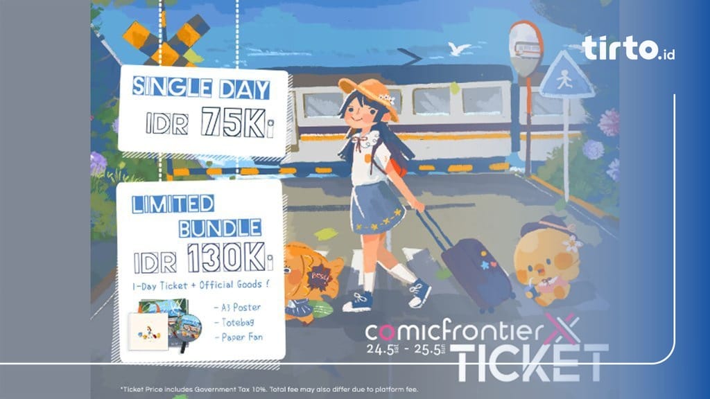 Rundown Comic Frontier XX 2025 Day 1 & 2 dan Info Shuttle Venue