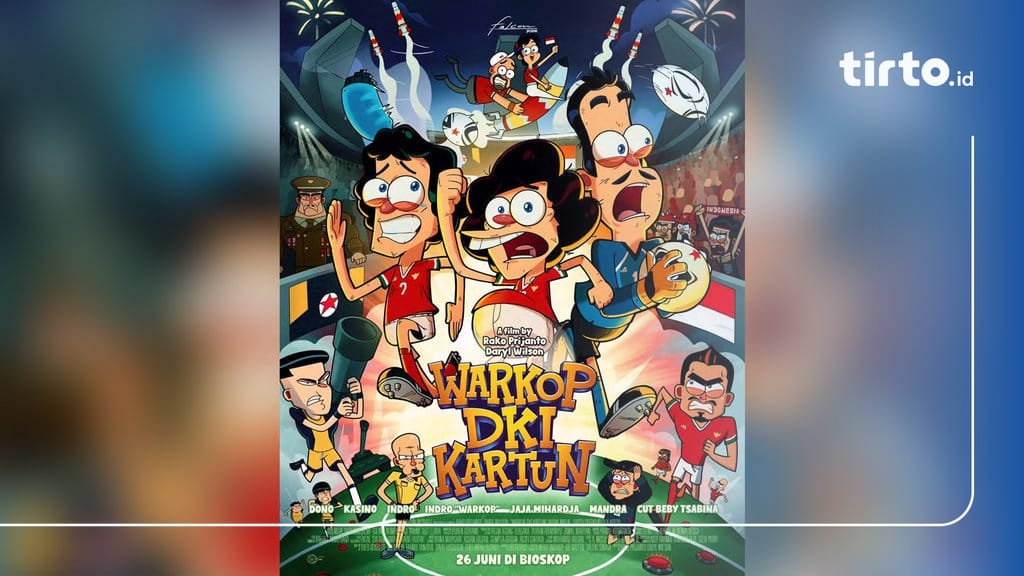 Jadwal Tayang Film Warkop DKI Kartun, Pengisi Suara, & Sinopsis