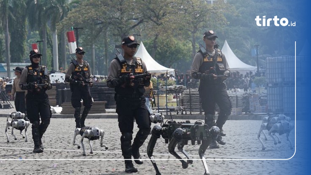 Dianggarkan Tahun Depan, Polri Jelaskan Fungsi Robot Polisi