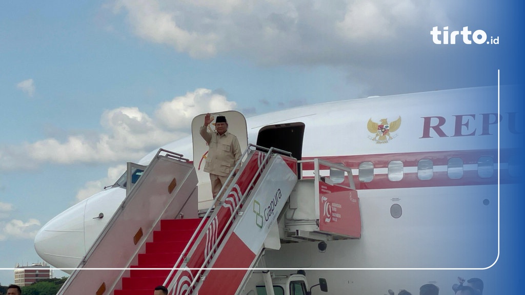 Prabowo Bertolak ke Arab Saudi Bahas Penyelenggaraan Haji