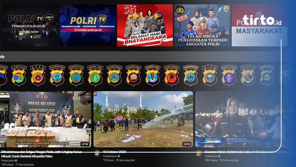 Link PoliceTube Platform Baru Polisi yang Viral dan Fungsinya