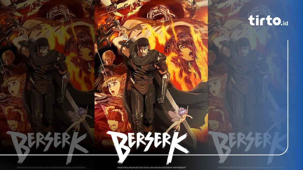 Urutan Nonton Anime Berserk dan Sinopsis Singkat Tiap Season
