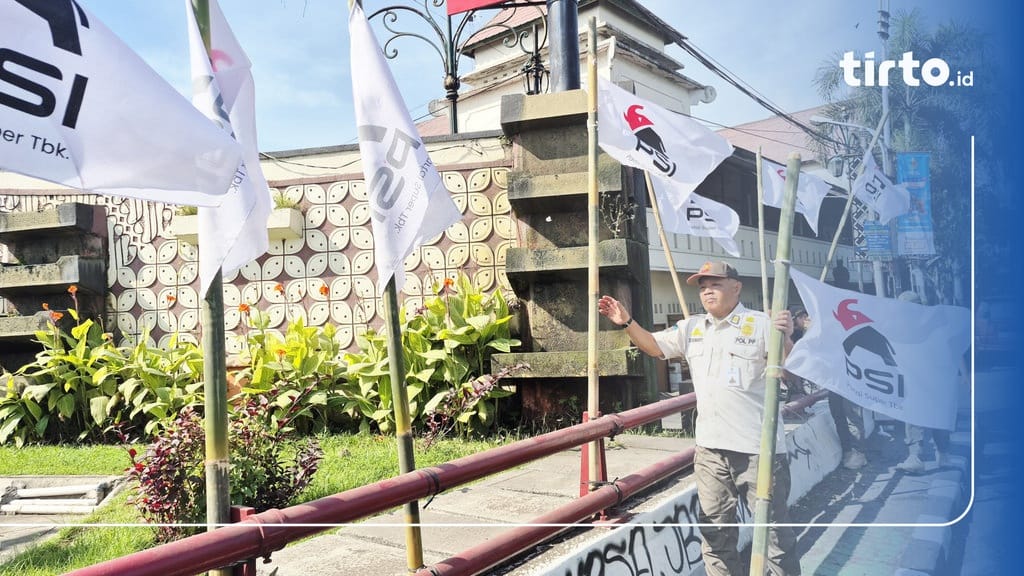 Belum Kongres, 385 Bendera PSI Ditertibkan Satpol PP Solo