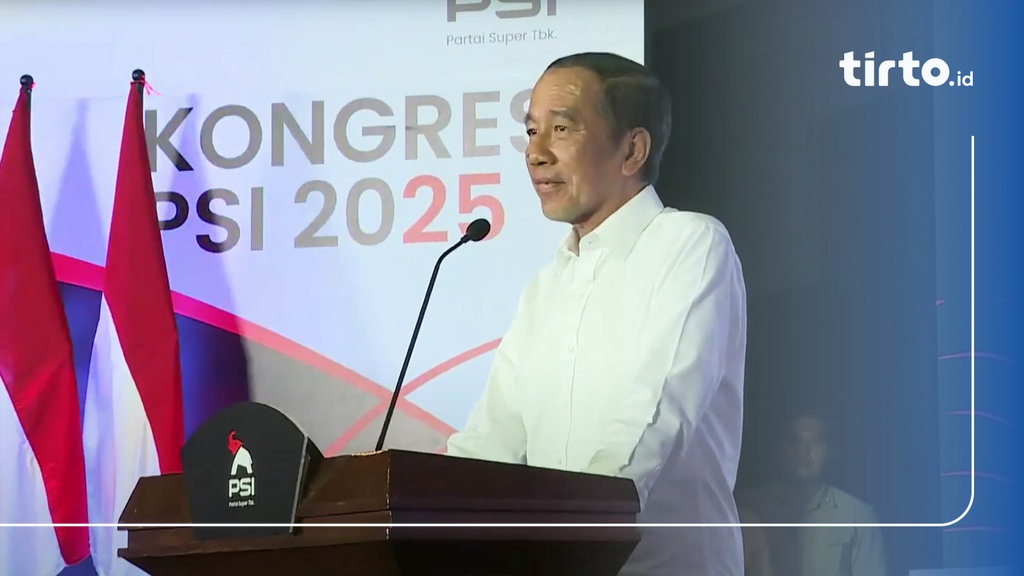 Jokowi Prediksi PSI Mulai Jadi Partai Besar di 2034