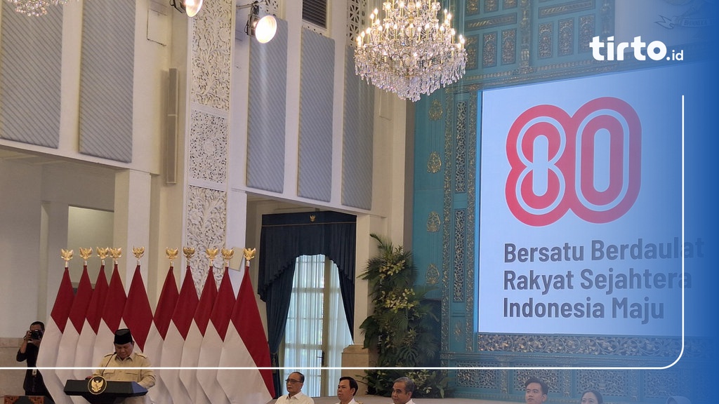 Prabowo Luncurkan Tema & Logo HUT ke-80 Republik Indonesia