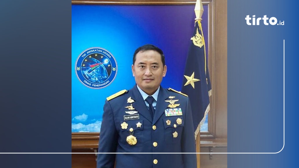 Profil Marsma Fajar Adriyanto & Insiden Pesawat Jatuh di Bogor