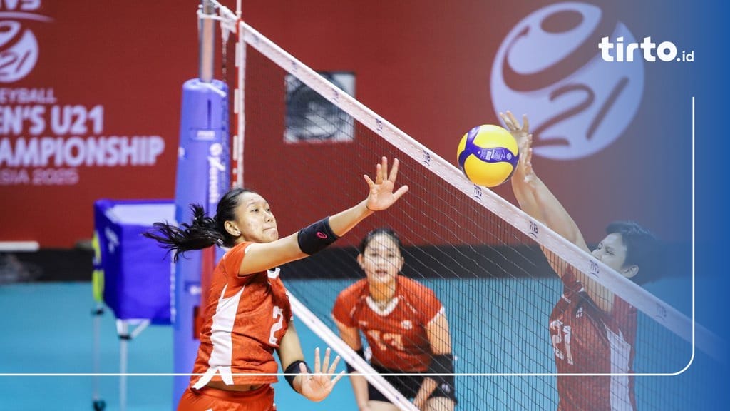 Hasil Voli Putri Indonesia vs Korsel FIVB U21: Tumbang Lagi 2-3
