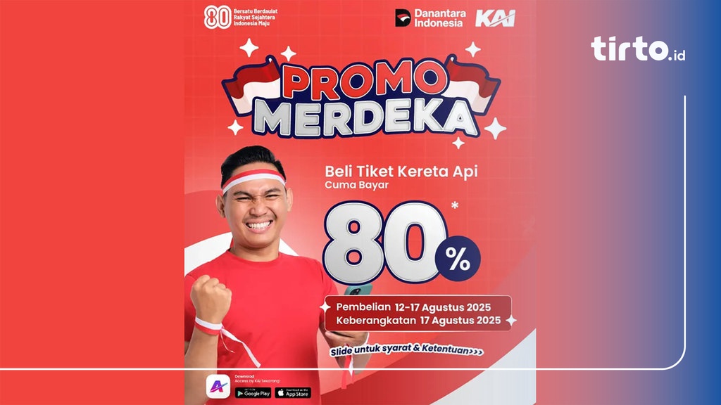 Promo KAI 17 Agustus: Diskon Berapa & Beli Tiket Mulai Kapan?