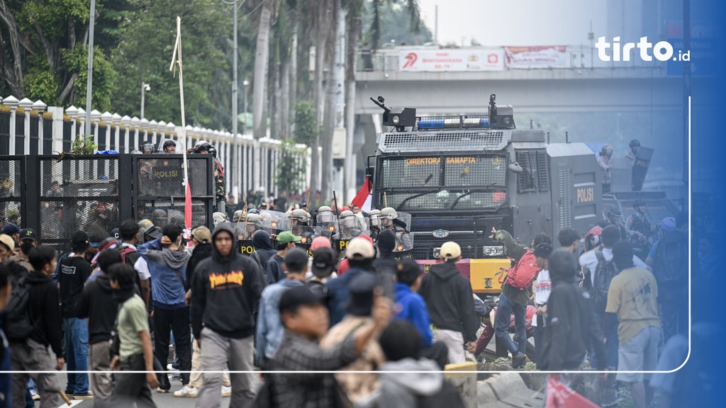 KRL Lintas Tanah Abang-Palmerah Ditutup Imbas Demo di DPR