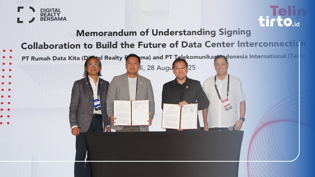 Telin & Digital Realty Kolaborasi Bangun Interkoneksi Pusat Data