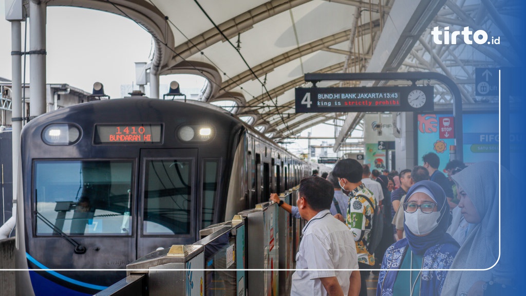 Operasional MRT Jakarta Diperpanjang saat Malam Tahun Baru 2026