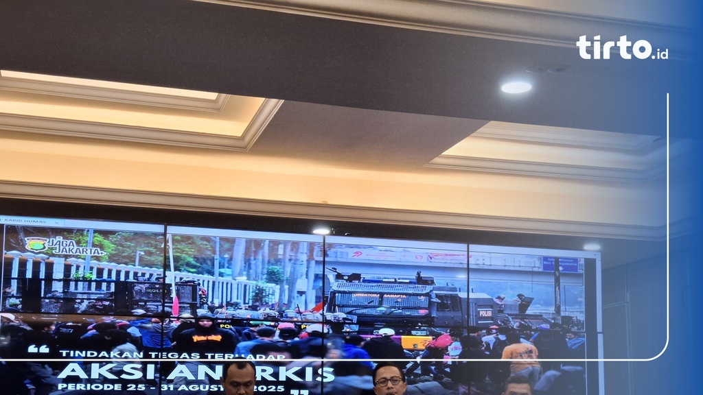 Polda Metro Jaya Tetapkan 43 Tersangka Demo Ricuh Jakarta